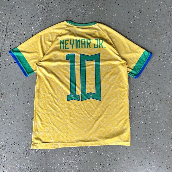 Nike | Shirts | Nike Soccer Jersey Mens Medium Yellow Vintage Neon ...